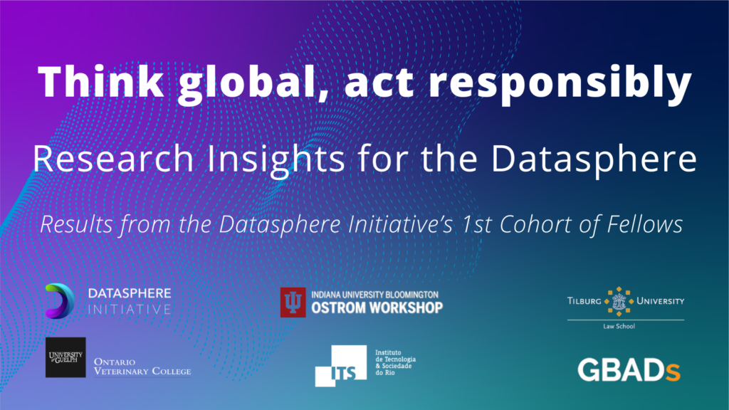 Events - The Datasphere Initiative